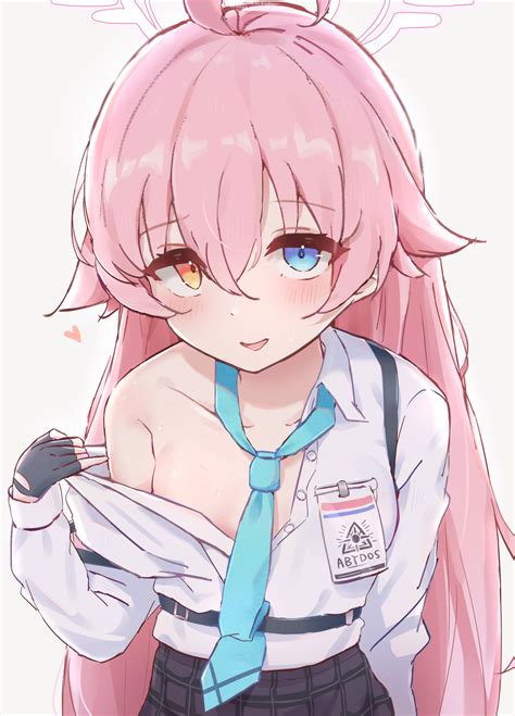 Hoshino Blue Archive Drawn By Hebon Danbooru