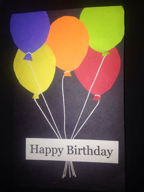 Balloon Birthday Card Birthday Balloons Birthday Cards Balloons