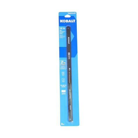 Kobalt High Performance 2x Stronger 12 In Bi Metal Fine Finish Cut