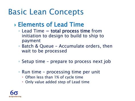 5 Steps To Implementing Lean PDF Manufacturing Industry Industries