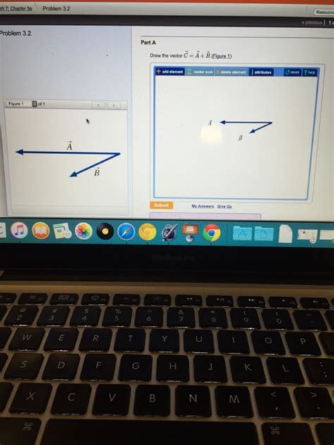 Solved Draw The Vector C A B Chegg
