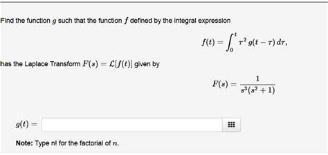 Solved Find The Function G Such That The Function F Defined Chegg