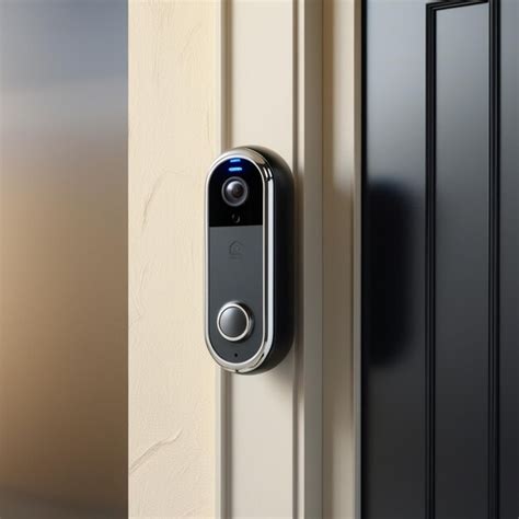 Doorbell Camera Premium Ai Generated Image
