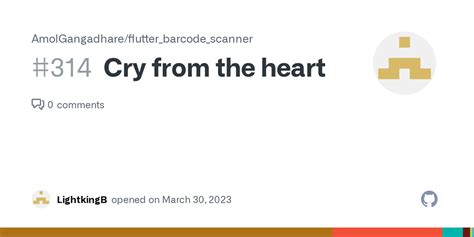 Cry From The Heart Issue 314 AmolGangadhare Flutter Barcode