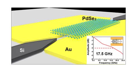 High Speed Compact Plasmonic Pdse2 Waveguide Integrated Photodetector Acs Photonics