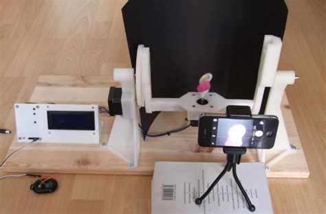 Scan Objects In 3d With This Arduino Controlled Photogrammetry Rig