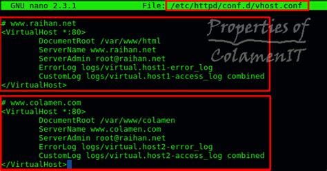 Konfigurasi Virtual Host Apache Centos 7