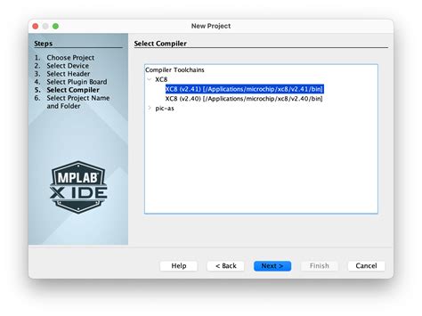 How To Create A New Microchip Mplab X Ide Programming Project — Mirobo