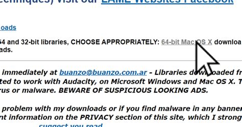 how to download and install ffmpeg library in audacity mac and windows