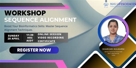 sequence alignment workshop humanitix