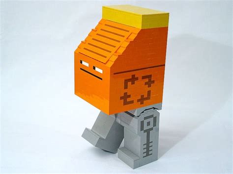 Junkbot 81 Scale Lego Sculpture
