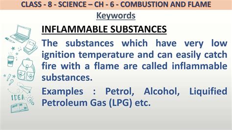 Inflammable Substances