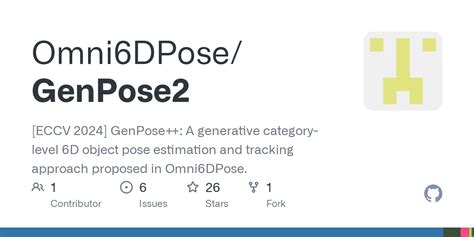 Github Omni Dpose Genpose Eccv Genpose A Generative Category Level D Object Pose
