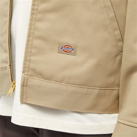 Dickies Lined Eisenhower Jacket Khaki End Hk