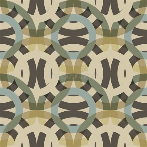 Abstract Geometric Circles Seamless Pattern Stock Vector Illustration Of Mosaic Circle 86515057