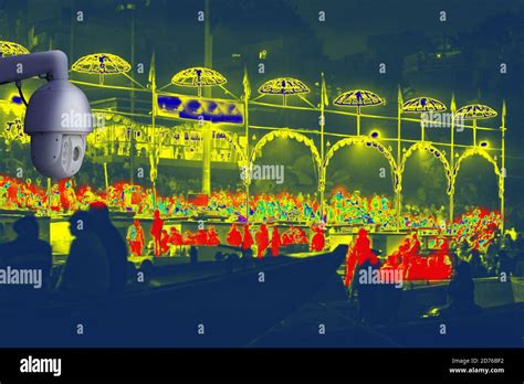 Crowd Monitoring Cctv India Hi Res Stock Photography And Images Alamy