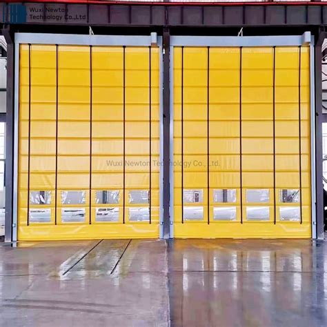 Warehouse Exterior Industrial Rapid Plastic Pvc Vertical Lift Fast
