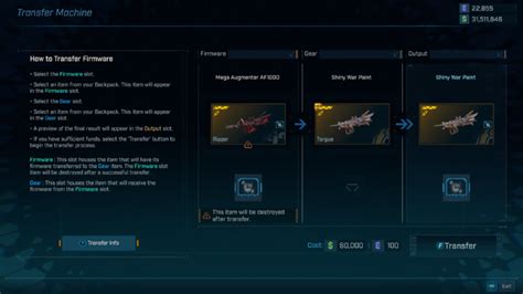 Guide To All Firmware Sets Borderlands 4