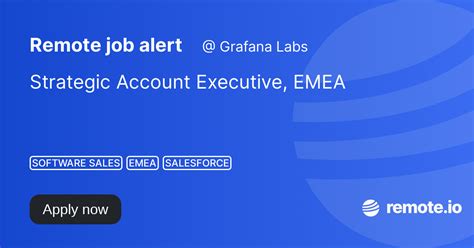 strategic account executive emea