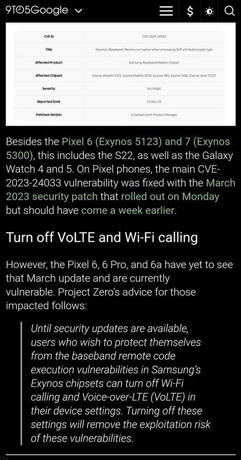 wifi calling pixel 7 pro page 6 o2 community