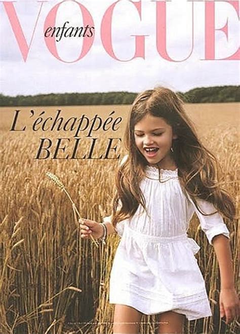 Ten Year Old Thylane Blondeau Models For French Vogue