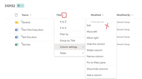 Sharepoint Online Column Formatter Using File Name Field