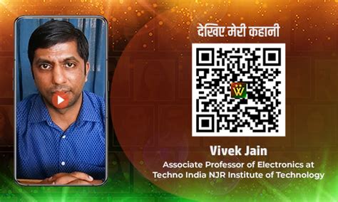 Vivek Jain Associate Professor Of Electronics At Techno India Njr Institute Of Technology Udaipur