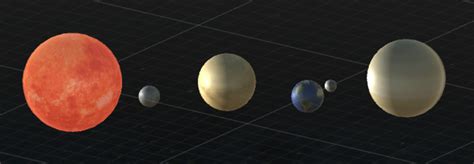 Unity2017超基础入门（简单项目） 星球的自转与公转（显示轨迹）使用unity工具和引擎基础类开发一个模拟太阳、地球和月亮自转公转的