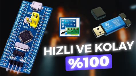 STM32F103C8T6 PROGRAMLAMA KOD YÜKLEME STM LİNK V2 Klon YouTube