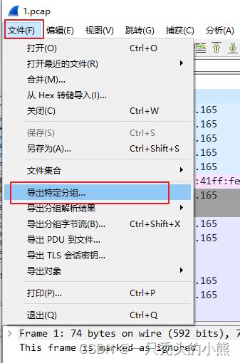 wireshark删除某个数据包 wireshaek 怎么删除部分数据 csdn博客
