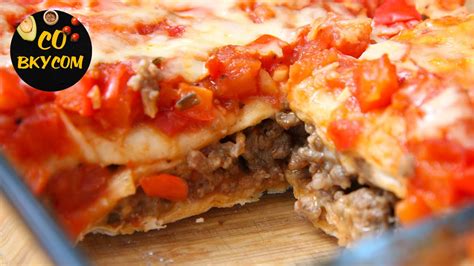 Самое Вкусное Блюдо из Фарша и Лаваша! Готовить Проще Простого. Муж ...