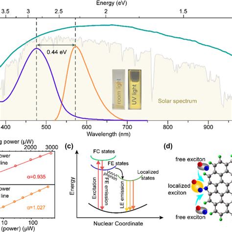 Localized Excitonic Emission From The O Cds A Absorption Spectra Download Scientific Diagram