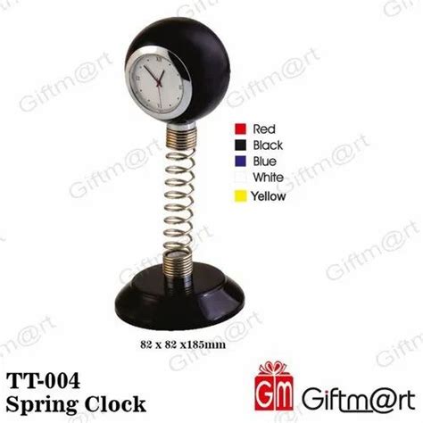 Tmart Analog Spring Clock Size 82 X 82 X 185 Mm Model Namenumber