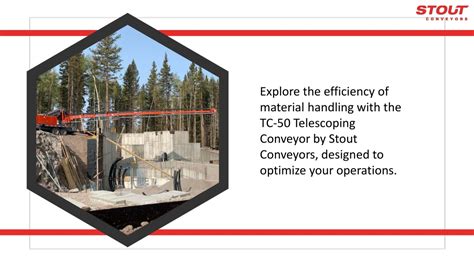 Ppt Optimizing Material Handling Introducing The Tc 50 Telescoping