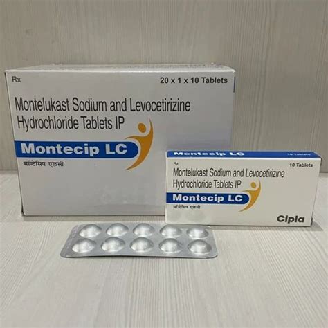 Montecip Lc Tablet Packaging Size 20 1 10 Tablets At ₹ 225 Strip In Nagpur