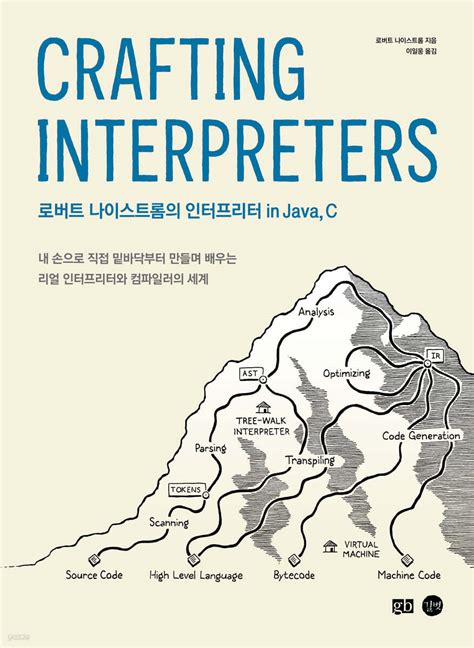 Crafting Interpreters 로버트 나이스트롬의 인터프리터 In Java C 예스24