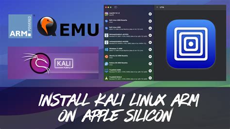 UTM Install Kali Linux ARM On Apple Silicon Native QEMU SYSADMIN102