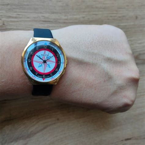 Watch Raketa Wind Rose Solar Compass Watch Raketa W Gem