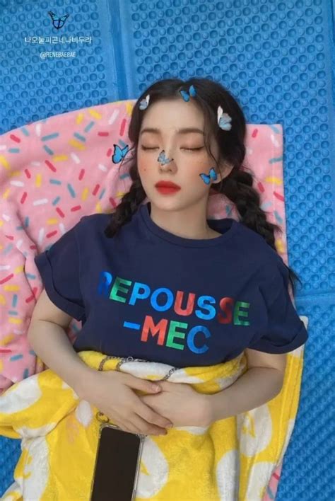 음악방송 대기실에서 자고 있는 아이린 모습  인스티즈 Instiz 이슈 카테고리