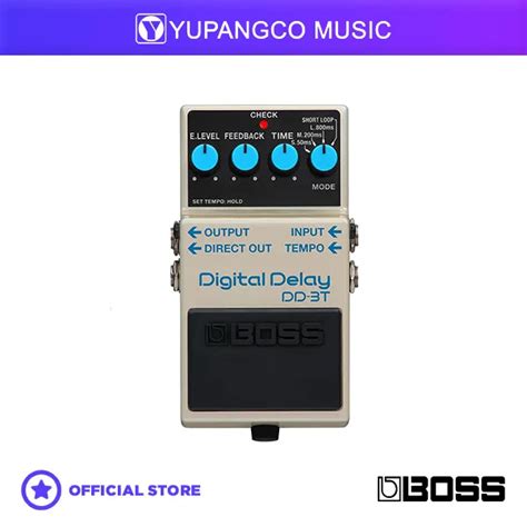 Boss Dd 3t Digital Delay Pedal Lazada Ph