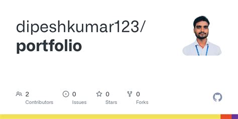 Github Dipeshkumar123portfolio