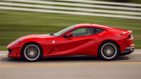 Download A Stunning And Powerful Ferrari 812 Superfast In Action