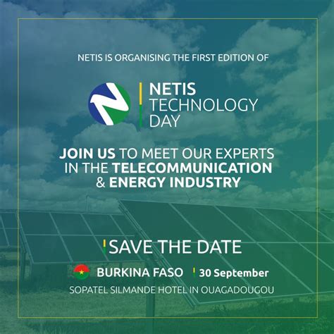 Netis Group On Linkedin Netisgroup Technology Energy Telecommunication Burkinafaso Event