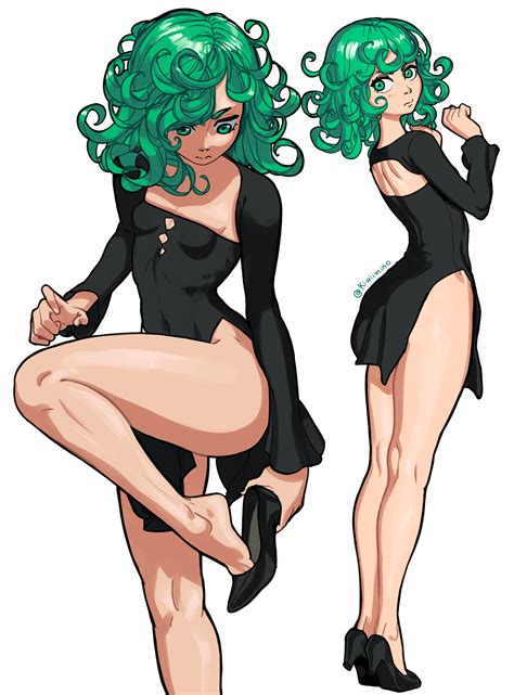 Tatsumaki One Punch Man Drawn By Kiwii Line Danbooru