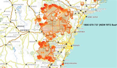 Marxy S Musing On Technology Australian Bush Fires Mapped