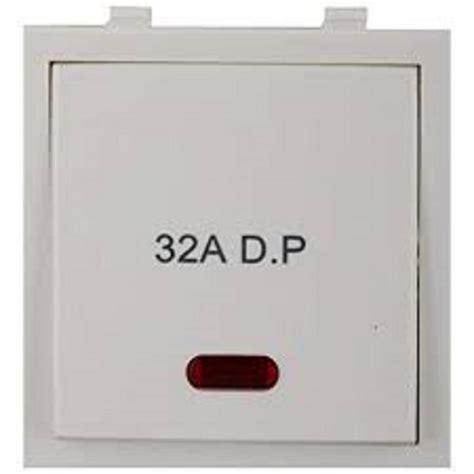 Black X3 32a Dp Switch With Indicator LED For Office At 211 Piece In Tirunelveli