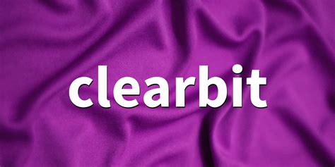 Clearbit 017 Clearbit Python Bindings