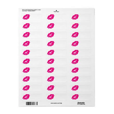 Avon Beauty Lips Label Zazzle Avon Beauty Lips Avon