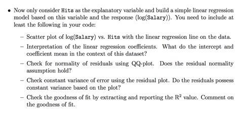 i e y baseball data install the islr package in r