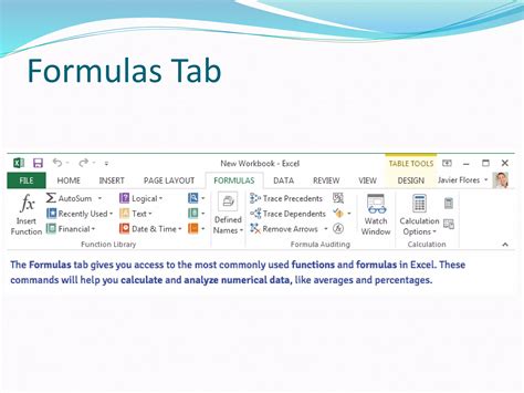 Intro To Excel Basics Part I PPTX